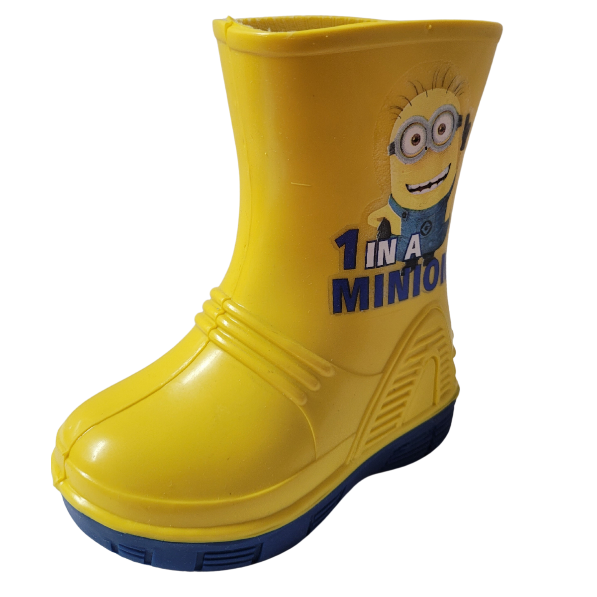 Minions Bota lluvia modelo FUN I plastico amarillo negro niño 13-21 ...